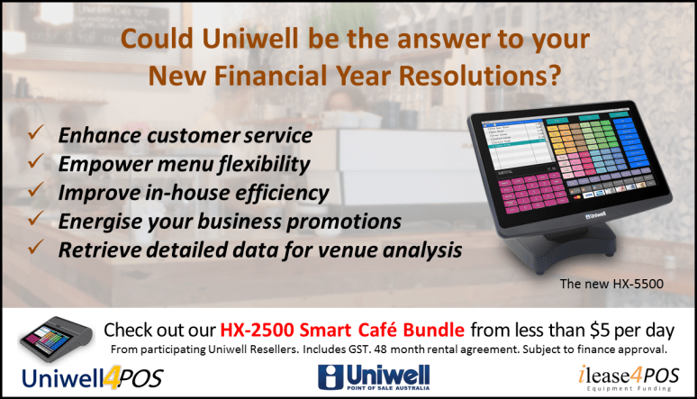Uniwell Releases the New HX-5500 POS Terminal – Uniwell4POS